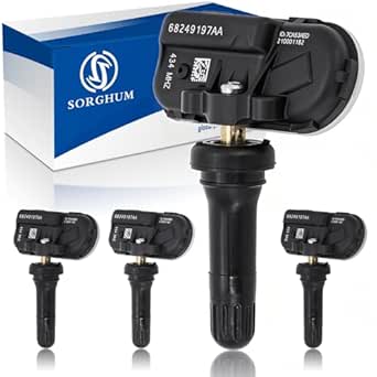 Sorghum Tire Pressure Monitoring System - Pre-Programmed TPMS Sensors ...