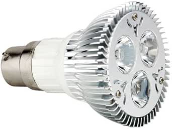 Greenworld R63 7 watt LED Dimmable Spotlight B22, Cool White : Amazon ...