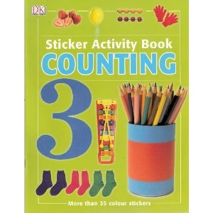 Counting Sticker Activity Book : Dorling Kindersley: Amazon.co.uk ...