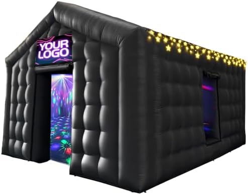 Amazon.com : AKSPORT Inflatable Nightclub - Inflatable Party Tent for ...