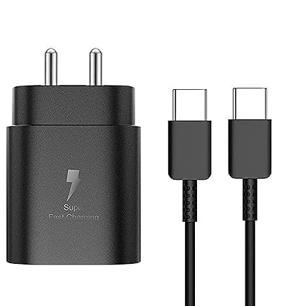 Original 45W PD USB-C Super Fast Charging Adapter with Cable Compatible for S23 Ultra, S23, S22 ...