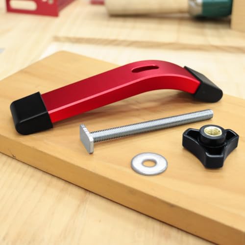 T-Track Flip Stop for Woodworking, Alloy T-Slot Guide Rail Clamp & Jig ...