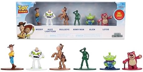 Amazon.com: Jada Toy Story Nano Metalfigs 6-Pack Die-Cast Mini Figures ...