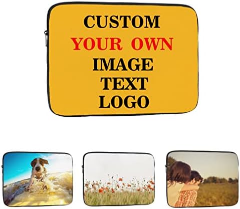 Amazon.com: 1-500PCS Custom Laptop Sleeve - Personalized Laptop Case ...