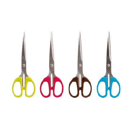 Deli Stainless Steel Scissors - 7 inch (180 mm) - Long Life - Pack of 2 ...