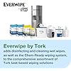 Amazon.com: Everwipe by Tork Surface Cleaning Wet Wipe W12 Jumbo Rolls ...