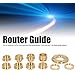 Ladieshow Router Guide Bush Set 11pcs/Set Router Bushing Set, Brass ...