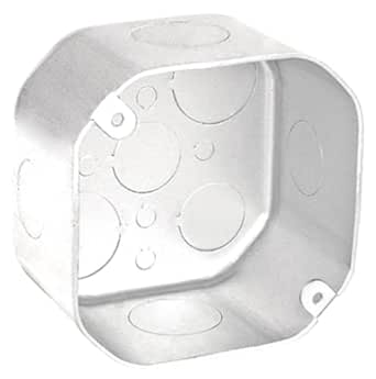 4 Inch Octagon 2-1/8 Inch Deep Stainless Steel Box-1 per case - Amazon.com