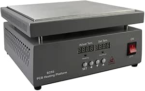 PCB Heating Platform with 250x250mm Heating Table for Heating - Amazon.com