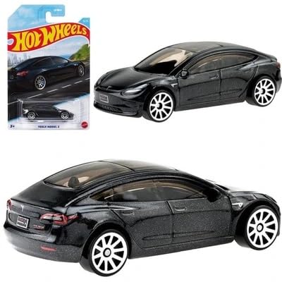 Hot Wheels Tesla Model 3 Luxury Sedans - BigaMart
