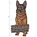 Amazon.com : DWK Front Porch Dog Outdoor Welcome Sign Decorative Statue ...