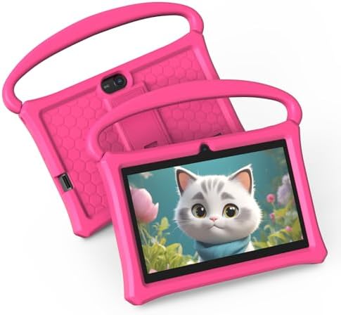 Kids Tablet for Toddlers 7 inch Android Tablet 4GB(2+2)+32GB, WiFi, GMS ...