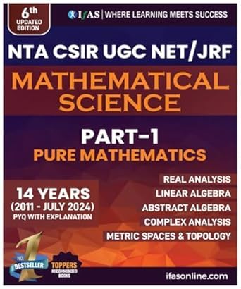 Buy CSIR NET Mathematics PYQ Book - CSIR NET Mathematical Science ...