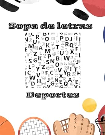 Sopas de Letras Gigantes: ¡Conquista el Mundo del Deporte! (Spanish ...