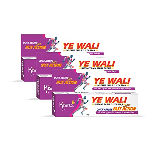 Kisra Ye Wali Instant Pain Relief Cream Suitable For Back | Desertcart ...