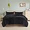 Amazon.com: Intelligent Design Brielle, Long Shaggy Faux Fur Comforter ...