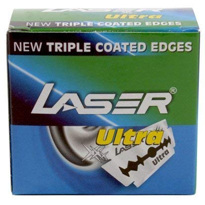 Buy Laser Shaving Ultra Double Edge Safety Razor Blades For Men With ...