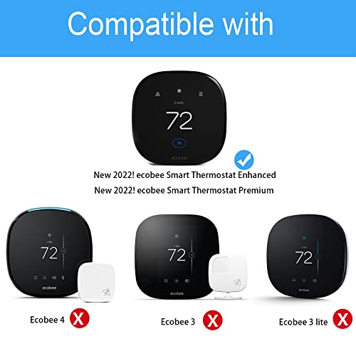 Snapklik.com : Wall Plate Bracket For New 2022 Ecobee Smart Thermostat ...