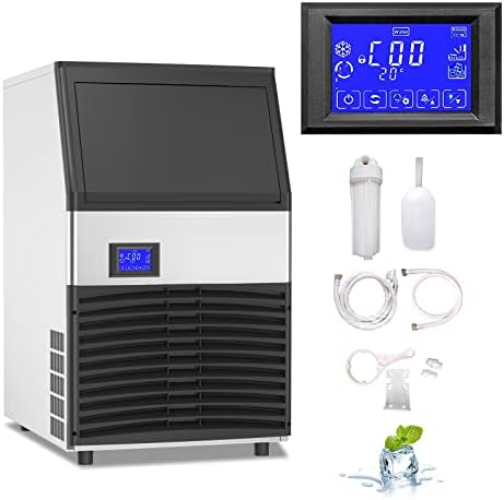 Amazon.com: Iceman Commercial Ice Maker Machine, 100lbs/24H Stainless ...