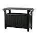 Amazon.com : Keter Unity XL Portable Table and Storage Cabinet, in Dark ...