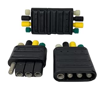 Posi-Plug 4 Wire Quick Disconnect. Pack of 2 (2, Plug) : Amazon.in ...