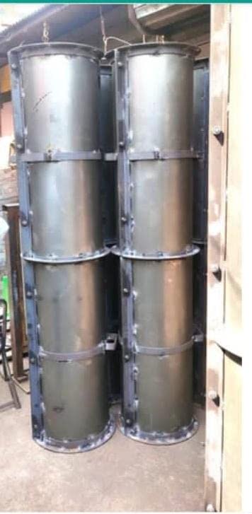 Mild Steel Round Column Centering Plate : Amazon.in: Home Improvement