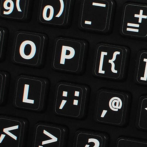 Amazon.com: English US Large Lettering (Upper CASE) Stickers for ...