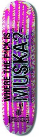 Amazon.com : Element Chad Muska Where The FCK is Muska 7.75 Skateboard ...