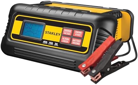 STANLEY BC40BS 40 Amp High Frequency Battery Charger with Engine Start ...