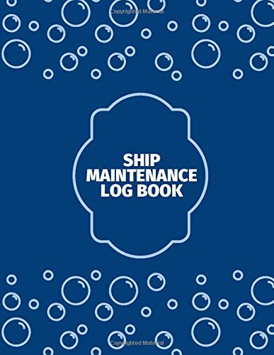 Ship Maintenance Log Book Marine Vessel Routine Inspection Checklist ...