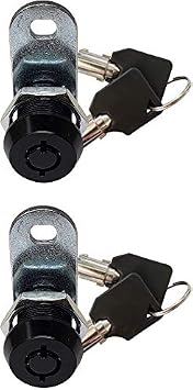Admiral Locks Tubular Cam Lock, Keyed Alike Removable Key RV ...