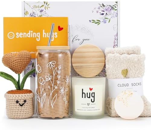 Amazon.com : Get Well Gift Box for Women - Hugs & Healing Luxury Care ...