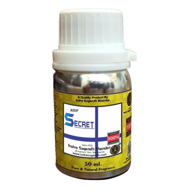 INDRA SUGANDH BHANDAR Luxury Attar For Men|Women Rare Secret 50ml ...