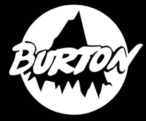 Amazon.com - Burton Snowboard Skateboards Vinyl Car Decal