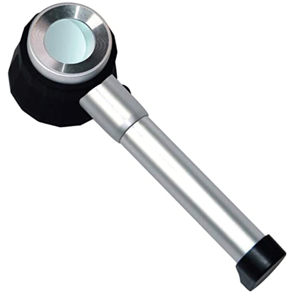 Buy 10X Built in LED Lighted Optical Glass Magnifier With Measure Scale Buy 10X Built in LED Lighted Optical Glass Magnifier With Measure Scale