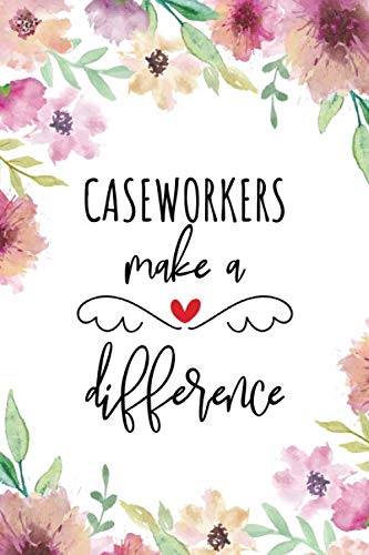 Amazon.co.jp: Caseworkers Make A Difference: Blank Lined Journal ...
