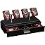 Amazon.com: ROTHWELL Luxury Watch Display Case for 4 Watches – Leather ...
