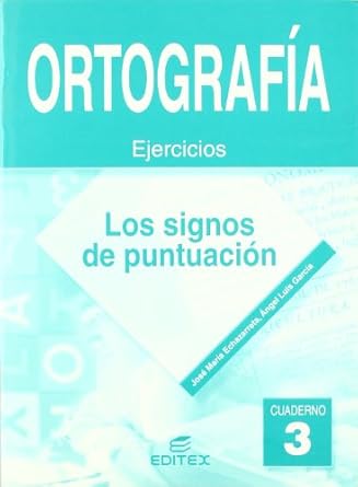 Amazon.com: Cuaderno de Ortografía 3. Los signos de puntuación ...