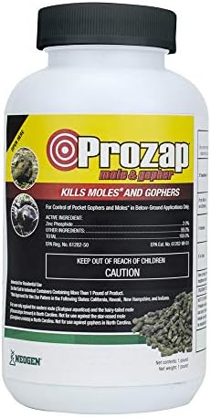 Amazon.com : Tomcat Mole & Gopher Bait, Pelleted Poison Bait, 6 oz ...
