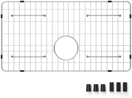 Stainless Steel Sink Grid and Protectors for Bottom of Kitchen Sink, 26 ...