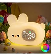 Amazon.com: Sleepy Duck Alarm Clock with Night Light for Kids with ...