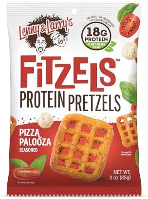 Amazon.com: Lenny & Larry's Everything Bagel FITZELS- Savory Pretzel ...