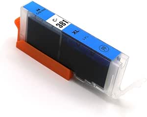 Amazon.co.jp: J-ECO製 BCI-381XLC シアン 染料 単品 大容量 ISO14001、ISO9001、CE、SGS認証工場 キヤノン用 互換インクカートリッジ 残量表示 ...