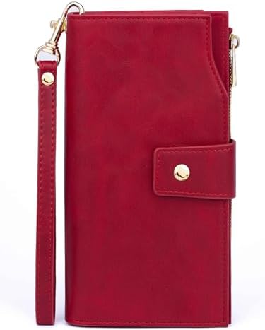 Amazon.com: Cortelay RFID Wallets Women Phone Cluth with Detachable ...