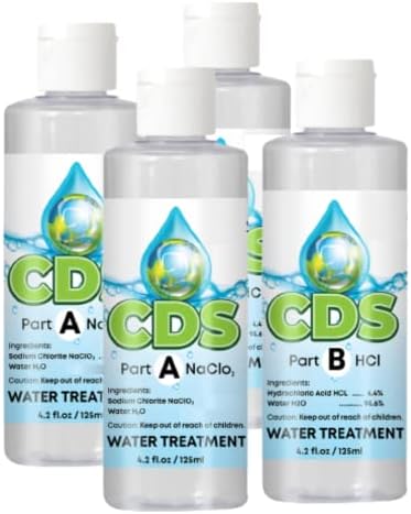 Amazon.com : CDS Set- Chlorine Dioxide Water Treatment 8 oz KIT ...