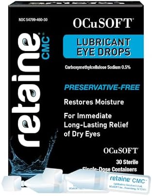 Amazon.com: Retaine CMC Preservative-Free Artificial Tears for Long ...