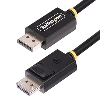 StarTech.com 3ft DisplayPort 2.1 Cable, VESA Certified DP40 DisplayPort ...