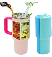 Amazon.com | Stanley Cup Divider 2-in-1 Drink Separator Silicone Liner ...