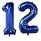Amazon.com: 40Inch 20 Balloon Numbers Navy Blue Number 20 Balloons Self ...