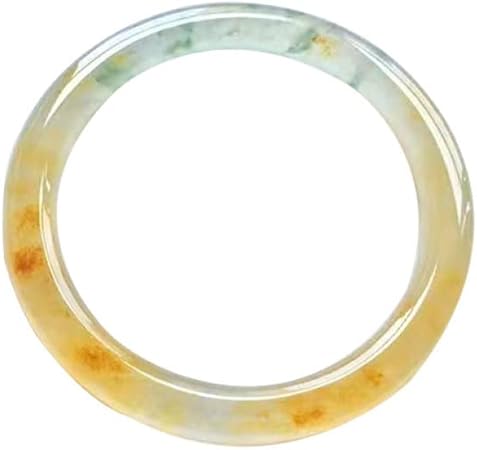 Amazon.com: XAWSOP Ladies Jade Bangle, Yellow Jade Jade Bangle, Ladies ...